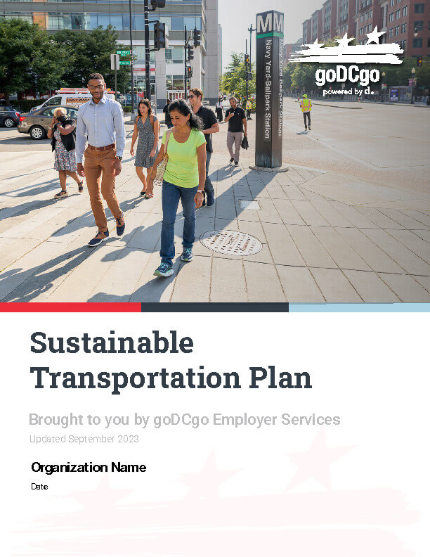 Employer Sustainable Transportation Plan Template | goDCgo